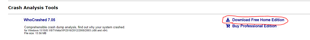 Diagnosing BSOD Stop Codes with WhoCrashed – CyberPowerPC UK