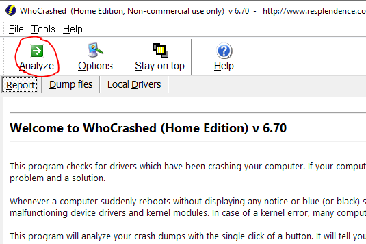 Diagnosing BSOD Stop Codes with WhoCrashed – CyberPowerPC UK
