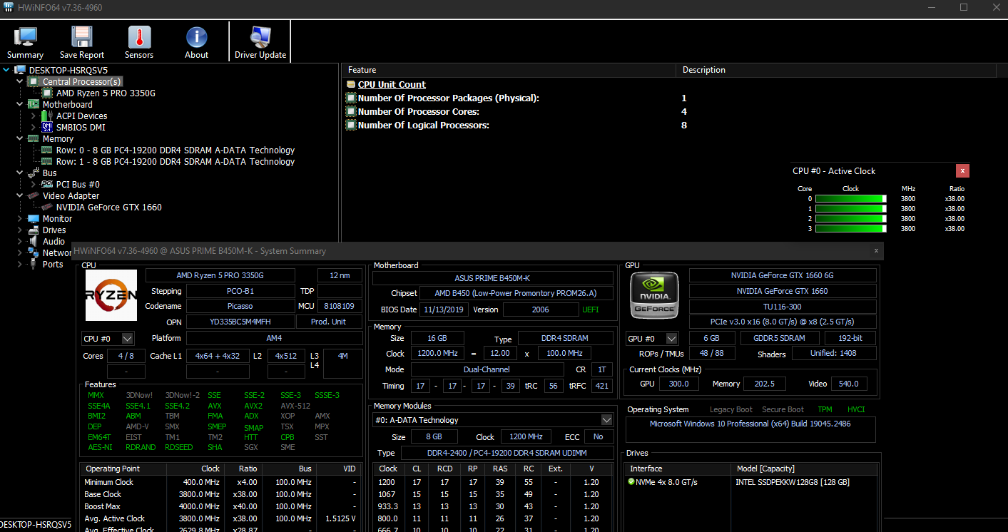 Checking your PCs Temperatures & Usage with HWiNFO – CyberPowerPC UK